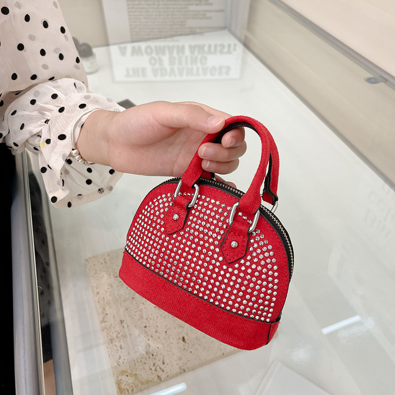 Mini Trendy Shell Crossbody Purse For Girls In Various Colors With ...