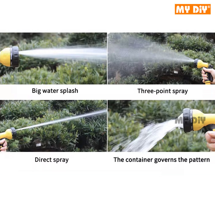 MYDIYHOMEDEPOT - WATER HOSE NOZZLE GARDEN SPRAY NOZZLE HOSE ...