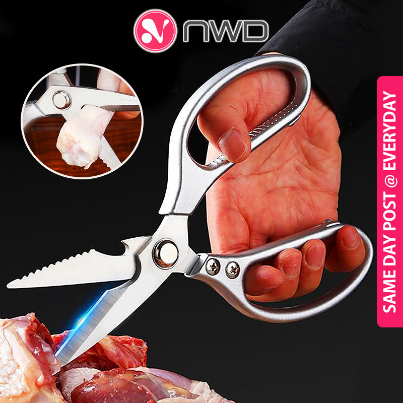 𝗛𝗘𝗔𝗩𝗬 𝗗𝗨𝗧𝗬 》 SK5 Japan Kitchen Scissors Multifunction Fish Chicken Bone ...