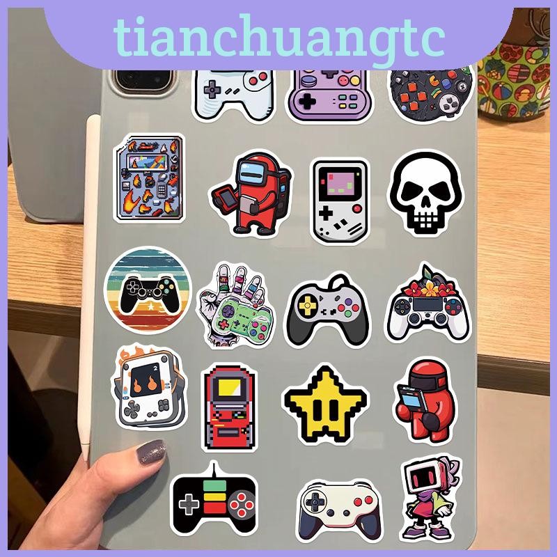 Cartoon Controller Game Stickers Personalize And Decorate Your Guitar ...