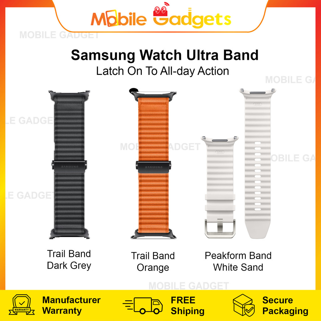 Samsung Watch Ultra Trial Band / Peakform Band | Original New Set ...