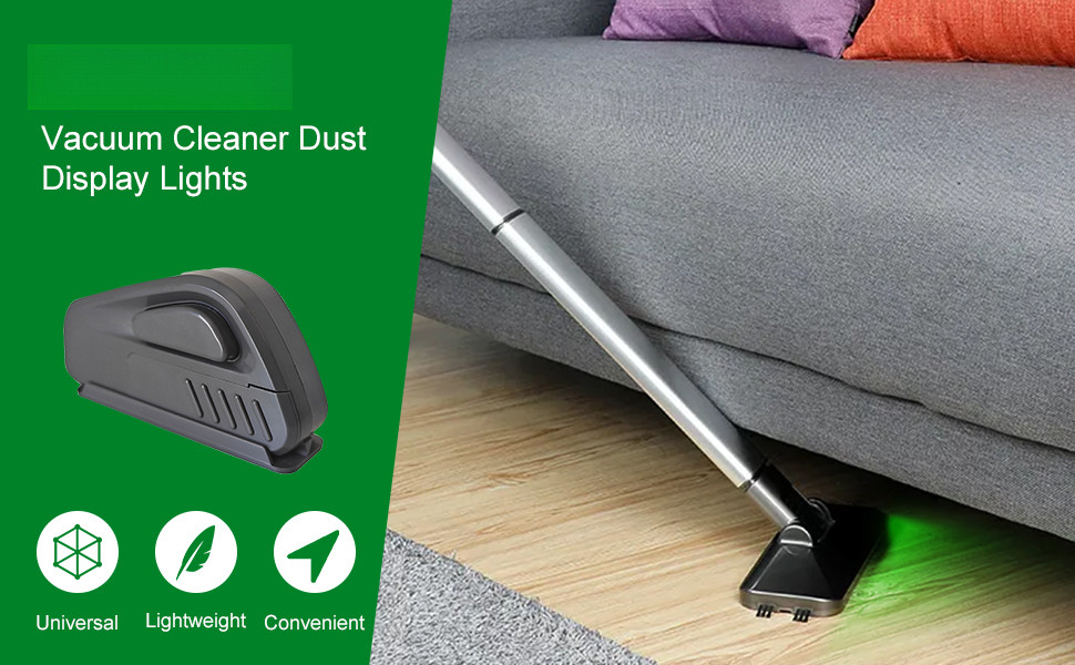 Vacuum Cleaner LED Dust Display Lamp, Vacuum Light Attachment ...