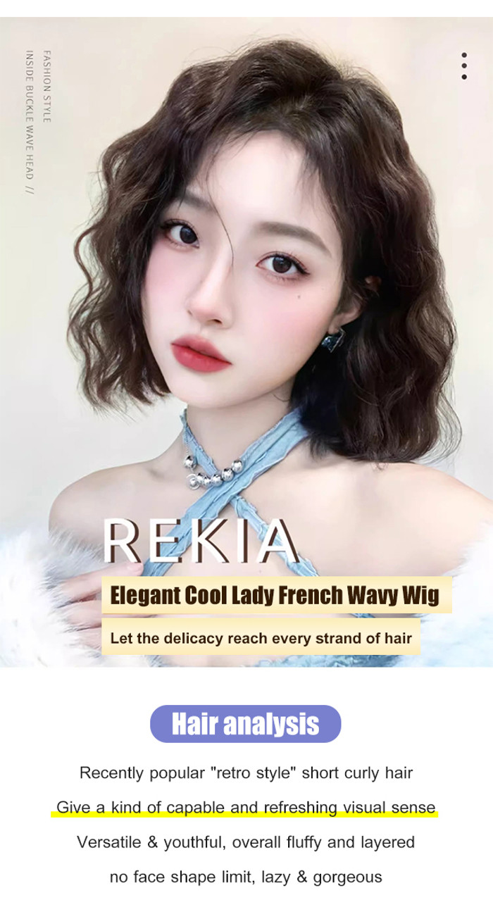 Glamorous Sister's Hairpiece for Effortless Short Curly Hairstyles ...