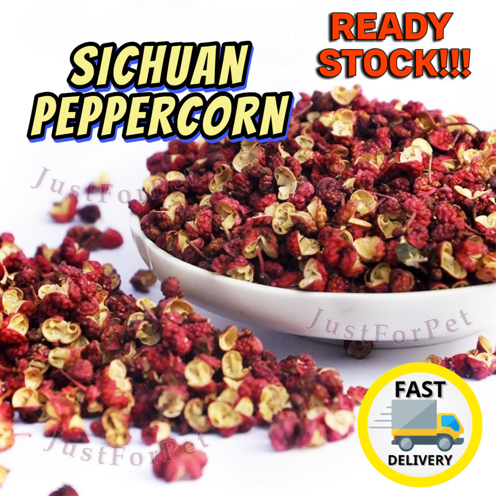 𝐑𝐄𝐀𝐃𝐘 𝐒𝐓𝐎𝐂𝐊 𝐌𝐀𝐋𝐀𝐘𝐒𝐈𝐀 50g Sichuan peppercorn /green peppercorn / Ma jiao ...