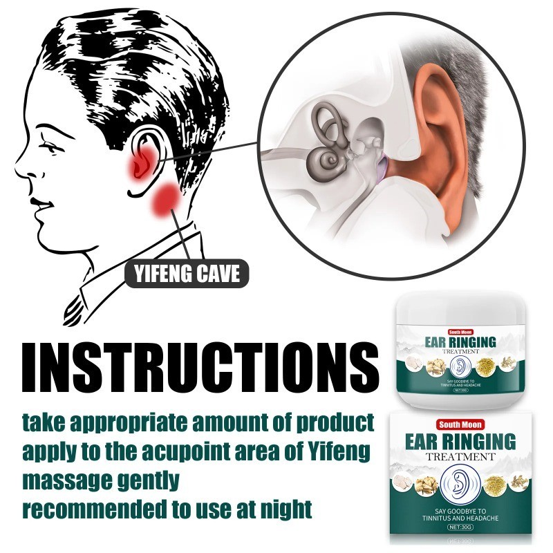 Tinnitus Treatment Ear Drops Relieving Hearing Loss Discharge Care ...