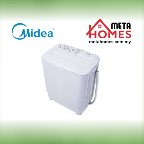 Midea 9kg Washing Machine (Semi Auto) MSW-9008P | Shopee Malaysia