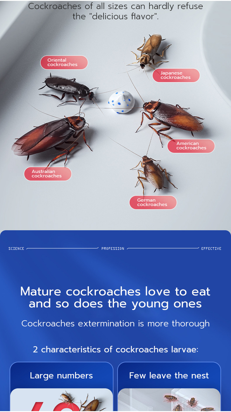 BAYER PREMISE Blue Bead Cockroach Killing Gel Bait Innovative ...