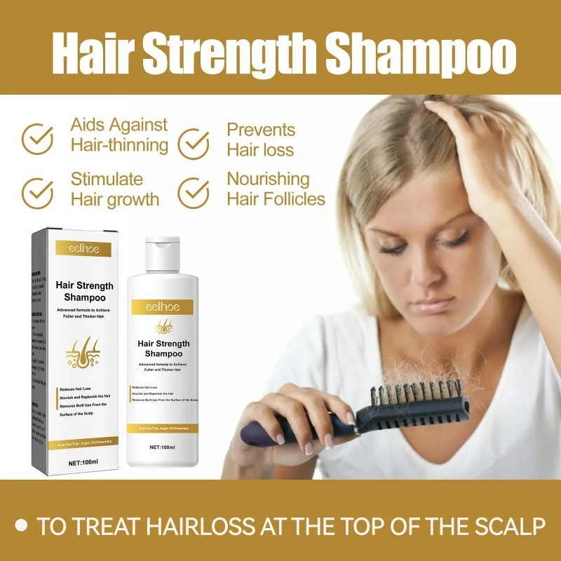 EELHOE Hair Growth Shampoo Hairs Thinning Treatment Regrowth Fast ...