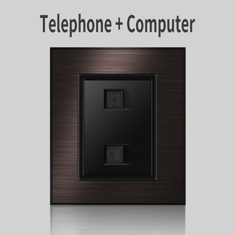 86 Type 13a British Switch Socket with USB British Standard European ...