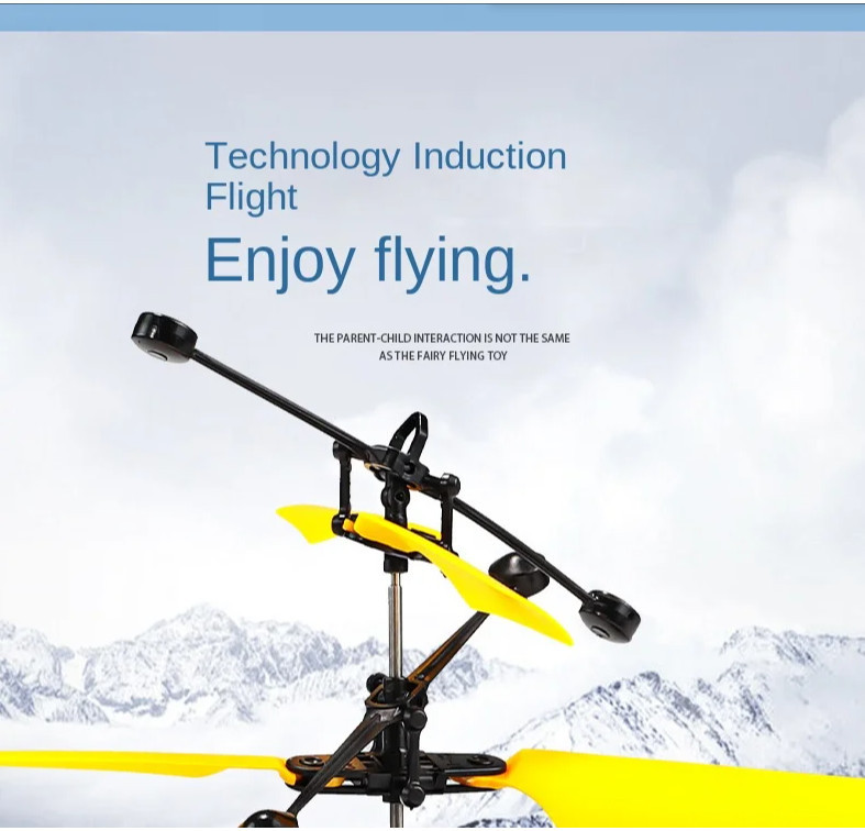 RC Sensor Helicopter LED Light Aircraft Two-way USB Charging Remote ...