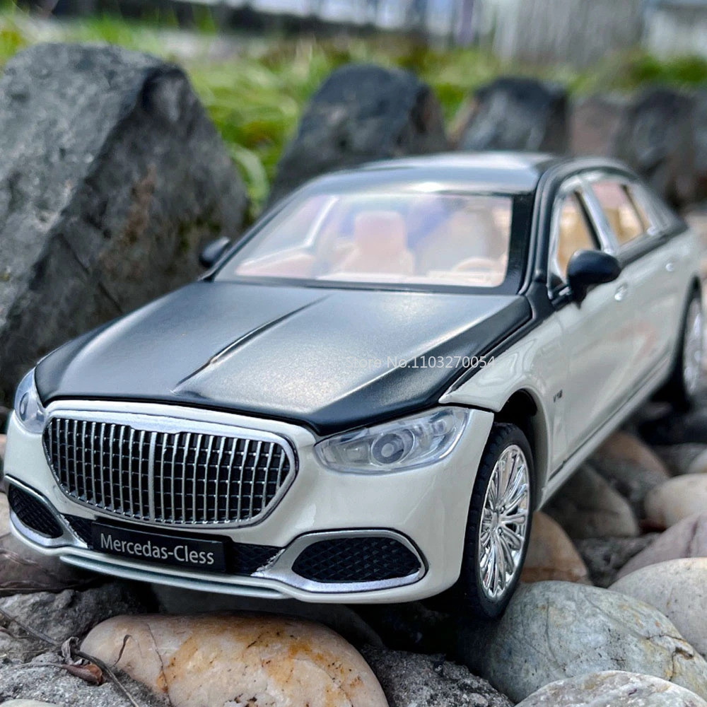 1/24 scale Maybach S680 simulated alloy model die-casting metal sound ...