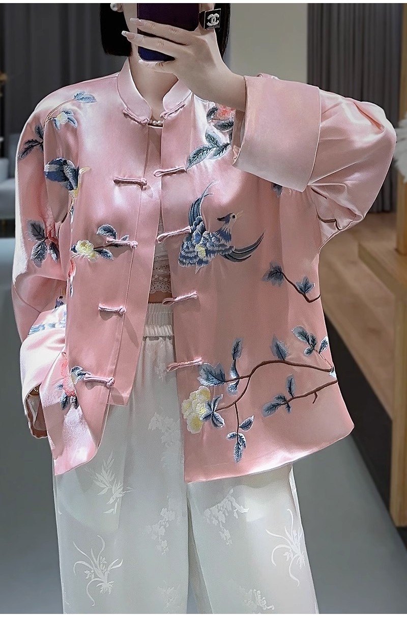 New Chinese Style Plus Size Women's Clothing Improved Cheongsam Top ...