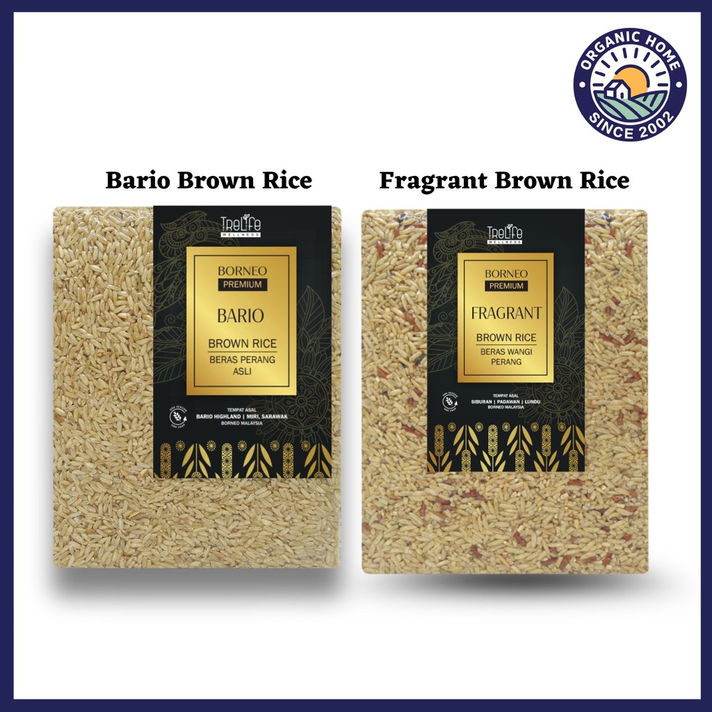 BORNEO Premium Brown Rice Series (Fragrant Brown Rice / Bario Brown ...