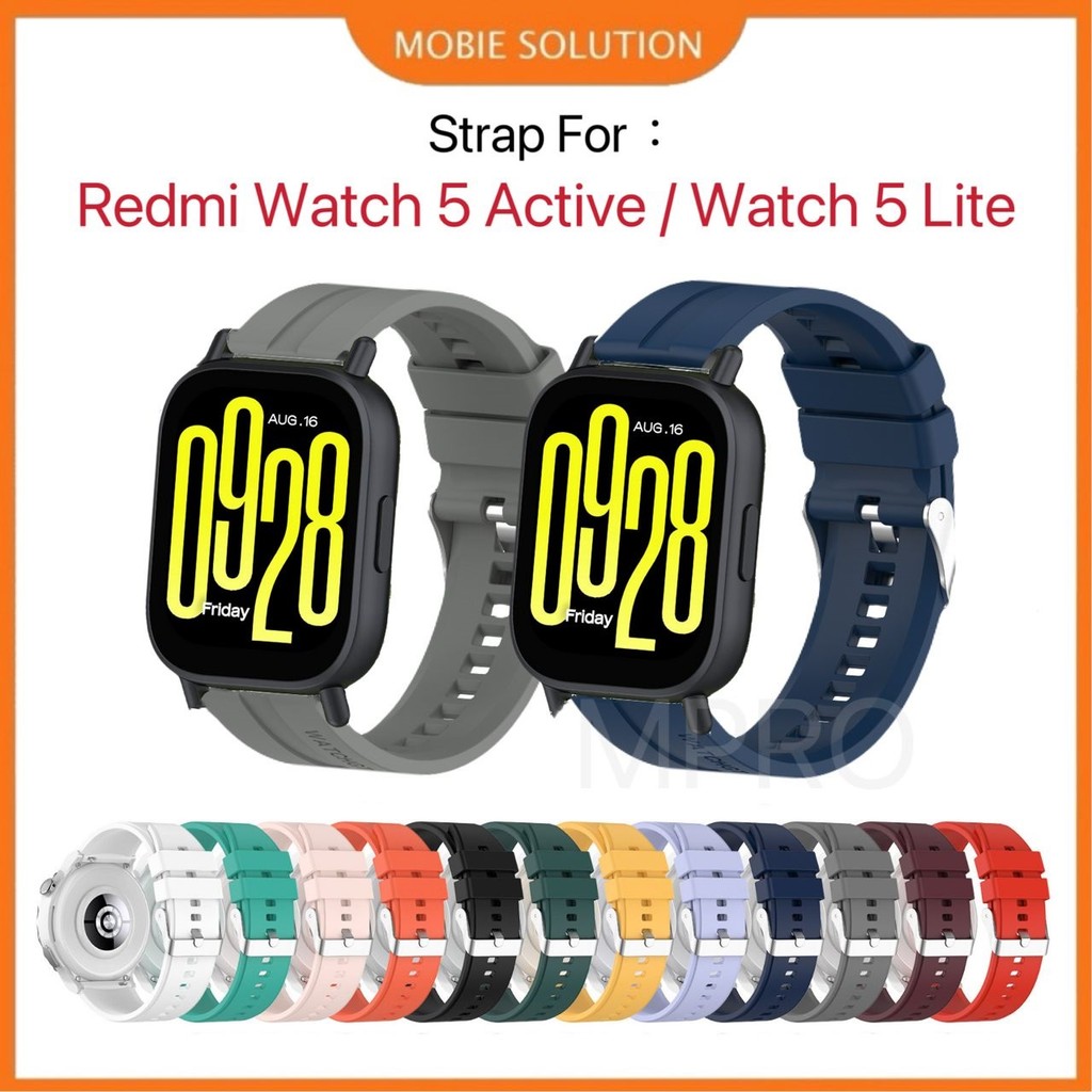 Strap For Redmi Watch 5 Active / Redmi Watch 5 Lite Silicone Bracelet ...