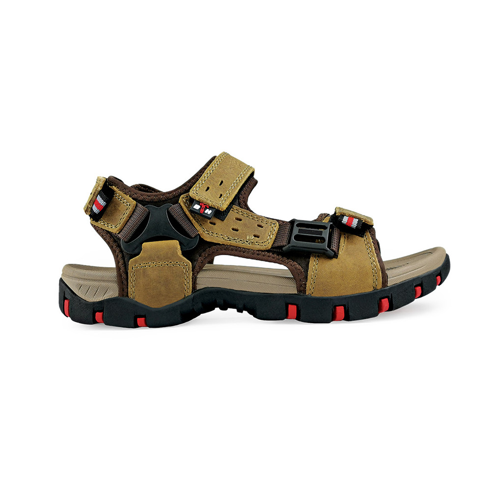 Black Hammer Men Genuine Leather Walking Sandals BH2814-HT | Shopee ...