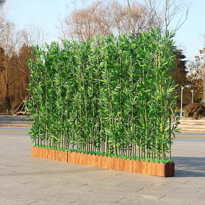 Simulated Bamboo Interior Decoration Screen Partitions Artificial ...