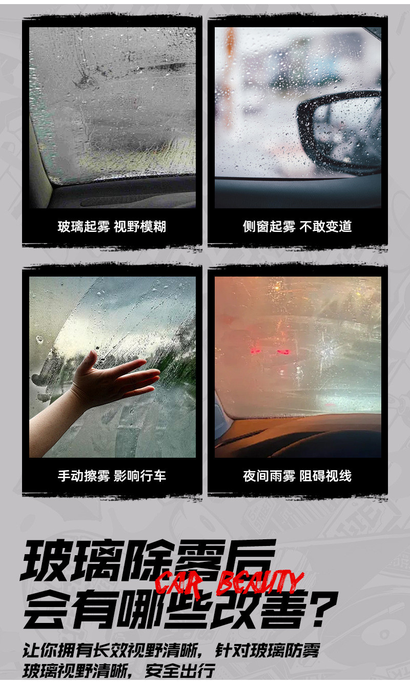 Anti-fogging spray for glass/Glass anti-fog spray/Car glass defogging ...