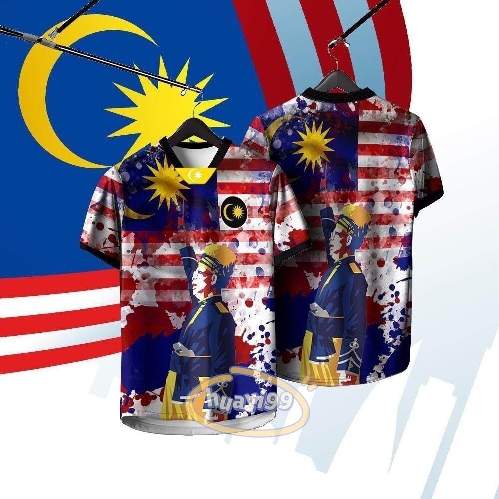 2025 Baju Merdeka Budak Lelaki Merdeka Clothes 68th Year Jersey ...