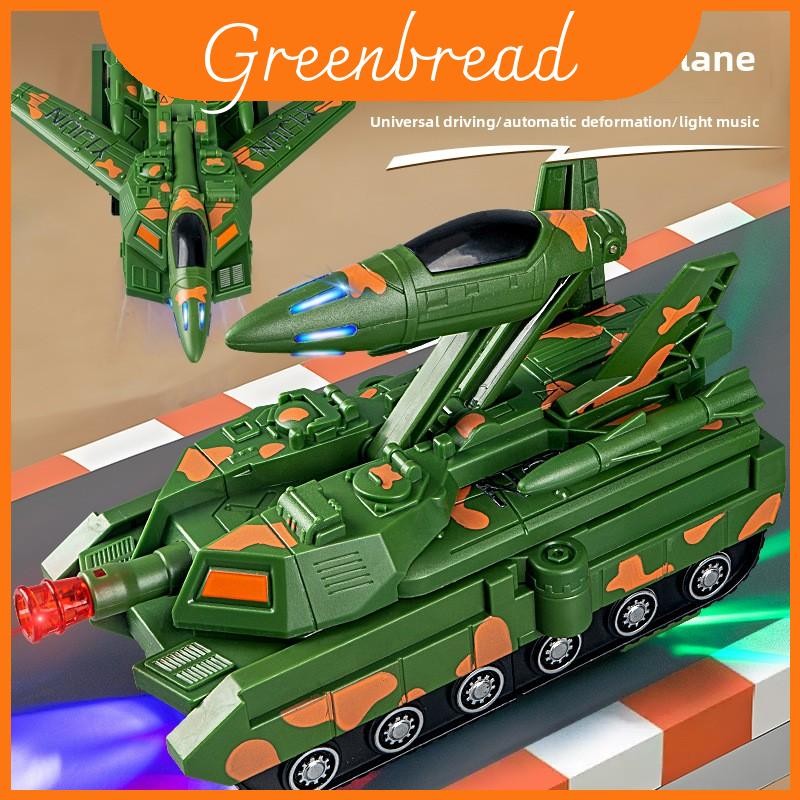 Deformable Fighter Jet And Tank Toy With Sound Effects For Boys Young ...