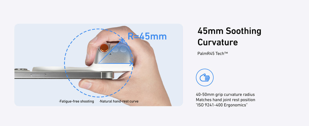 TELESIN Fun Shot Magnetic Shooting Grip: Detachable Wireless Shutter ...