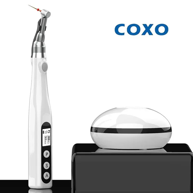 COXO C-Smart-Mini LED-Illuminated Electric Endodontic Motor with 16:1 Reduction Contra Angle ...