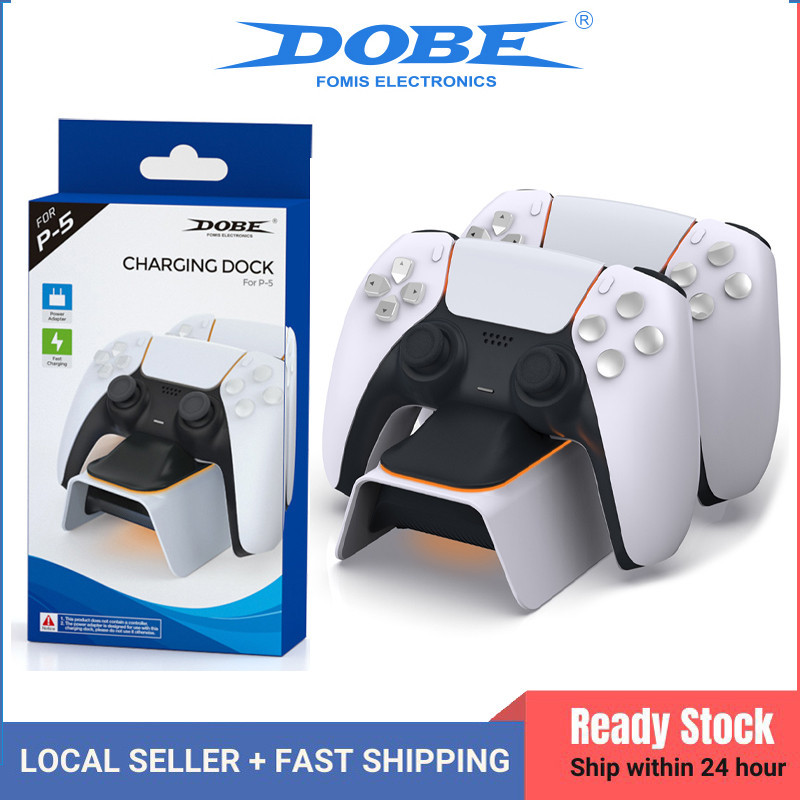 BATTLE9 DOBE PS5 Dual Charging Station Dualsense Controller Gaming ...