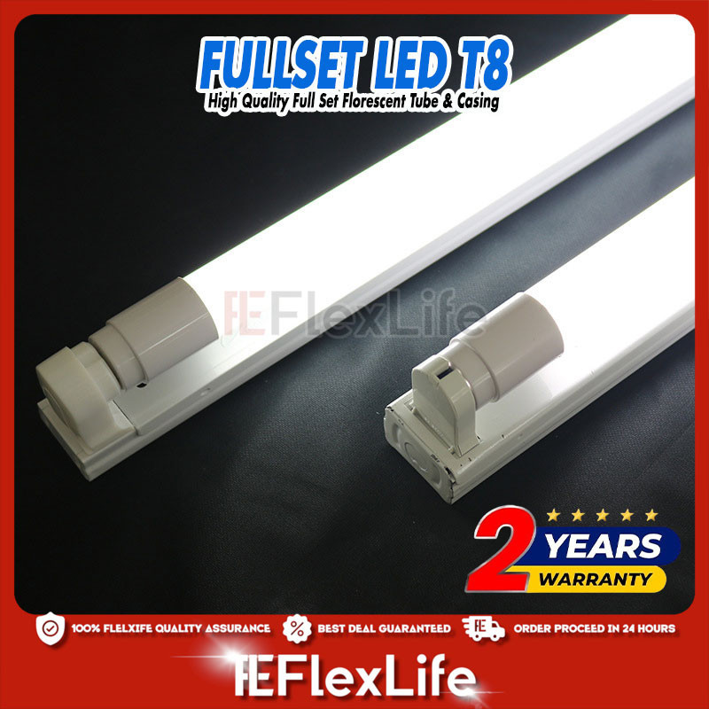 LED T8 Tube Fullset Light Lampu LED Panjang Lampu Kalimantang LED Light Tube Siling Lampu Rumah ...