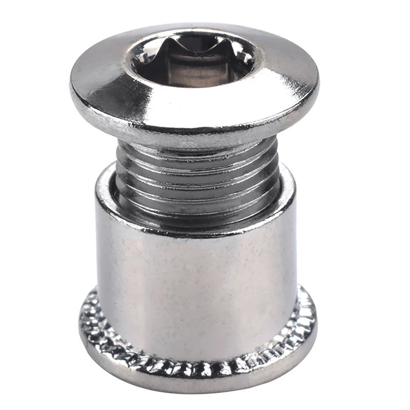5 Pair Chain Wheel Fix Disc Bolt Nut Chainring Road Bicycle Parts ...