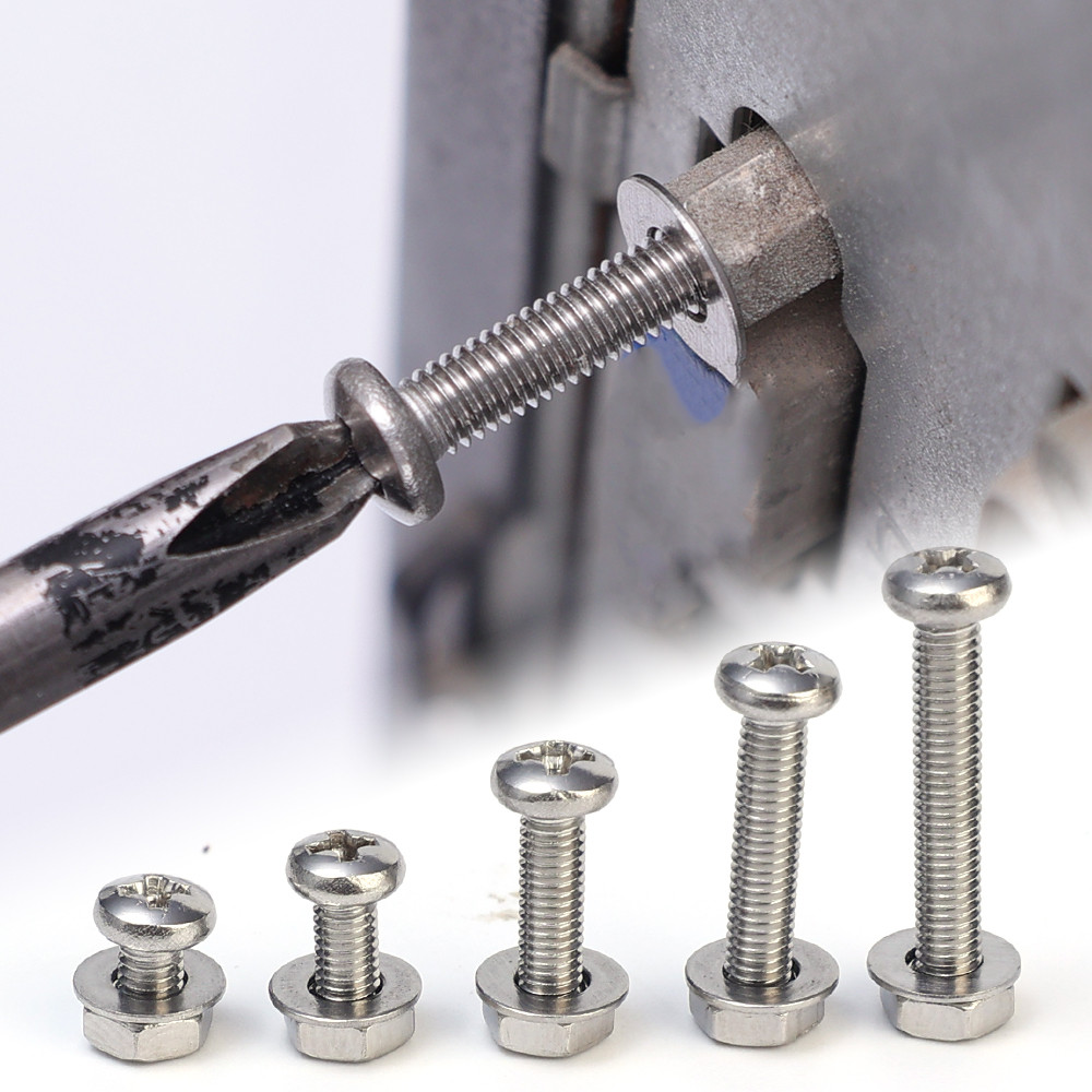 320Pcs/Box Stainless Steel M3 Screws Nuts Kit - Multi Size Metric Hex ...