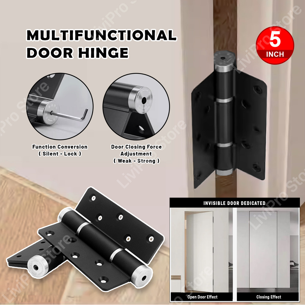 (2pcs) Soft Closing Door Hinge Automatic 90° Positioning Hydraulic Door ...