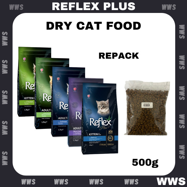 Reflex Plus Dry Cat Food # Makanan Kucing # Kitten / Adult / Skin Care ...