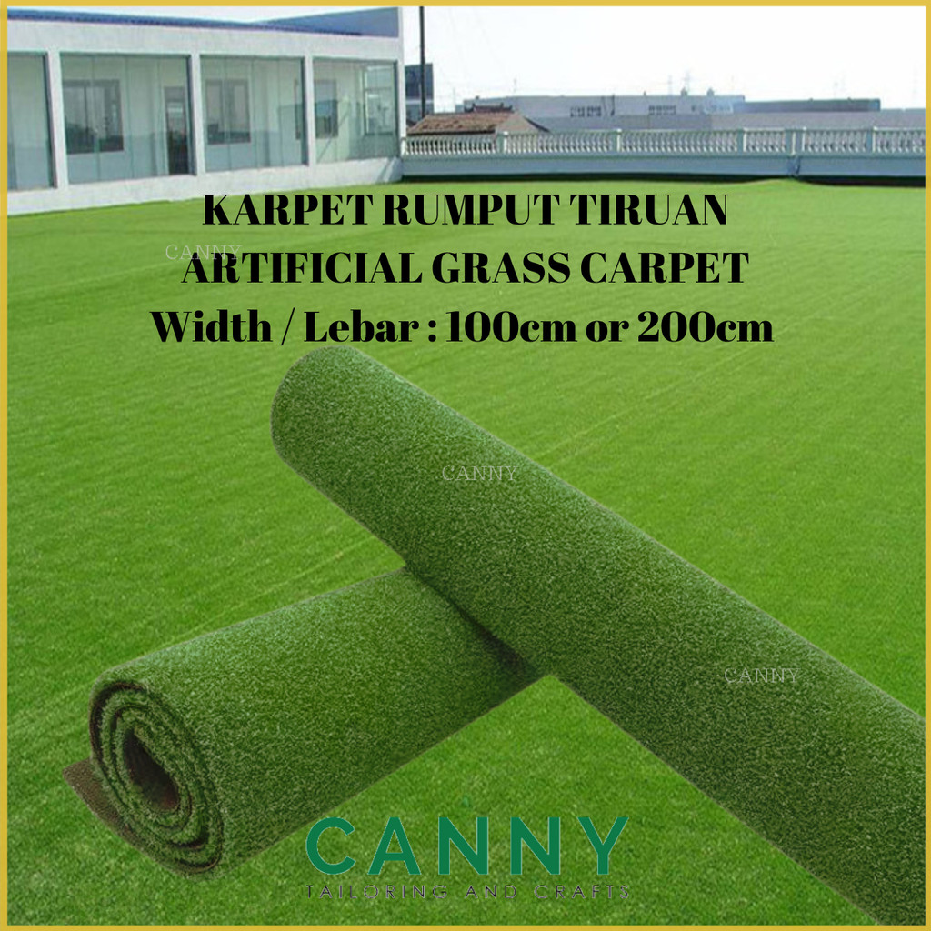 Artificial Grass Carpet for Decoration / Carpet Rumput Tiruan bermeter ...