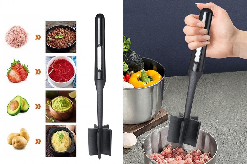 livecity| High Temperature Resistant Spatula Ground Beef Chopper ...