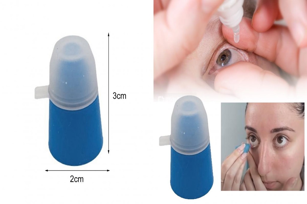Eye Drop Transfer Tool Mini Eye Drop Applicator Portable Silicone Eye ...