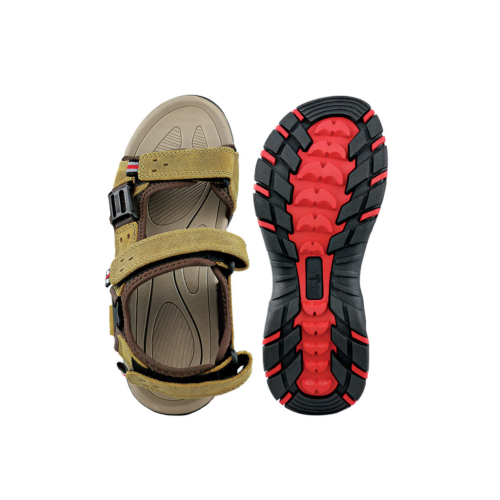 Black Hammer Men Genuine Leather Walking Sandals BH2814-HT | Shopee ...