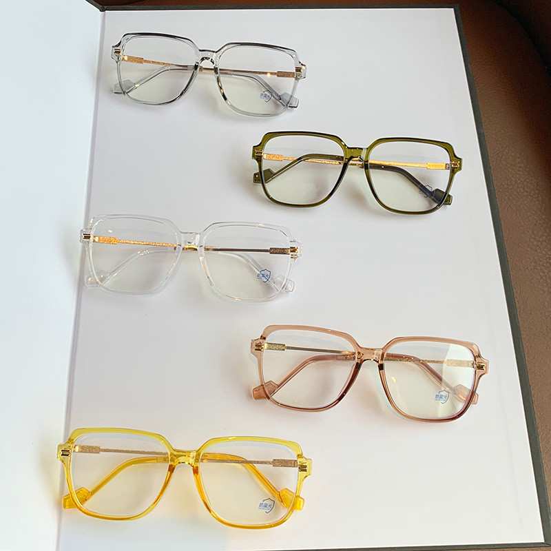 Retro Mens Womens Glasses Frame Computer Eyeglasses Frame Women Anti ...