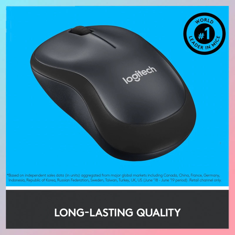 Logitech M220 Wireless Mouse,Silent Buttons,2.4Ghz with USB mini ...