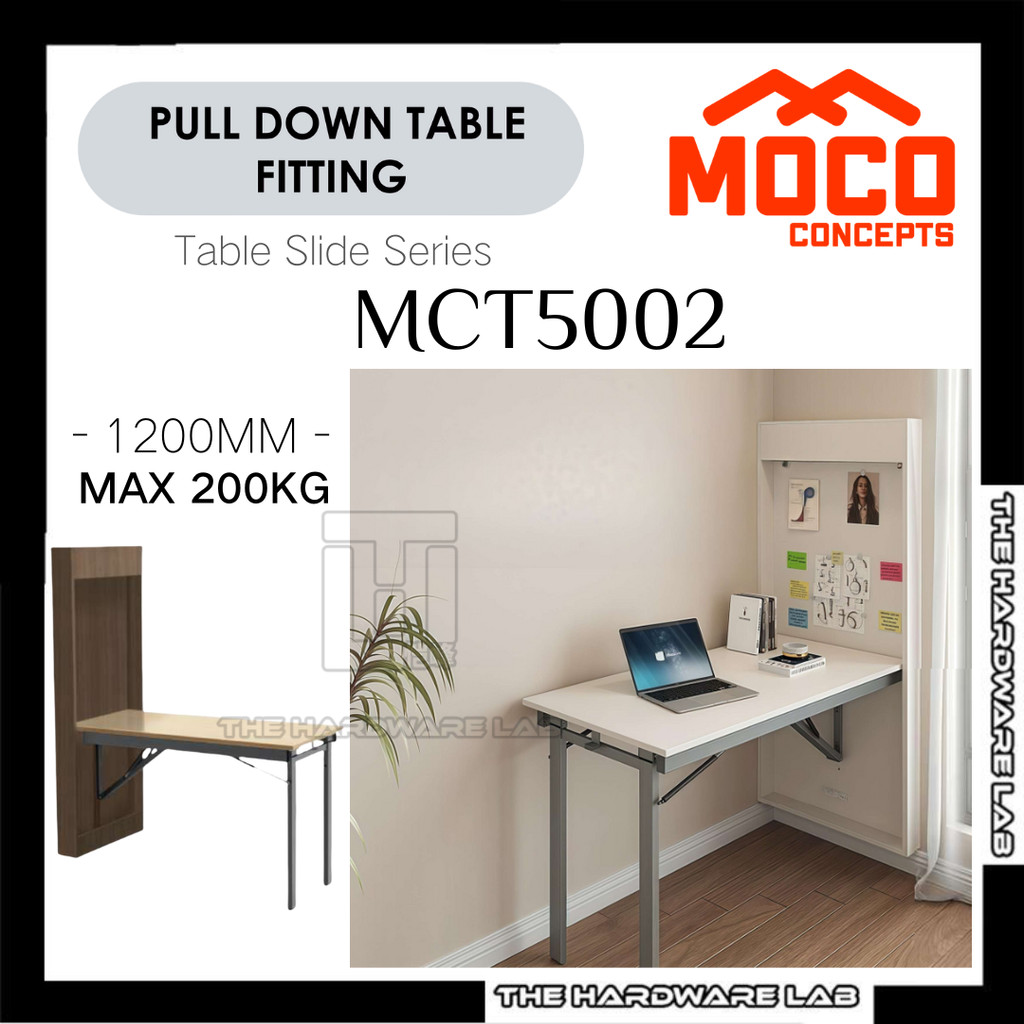 {The Hardware Lab}Moco Concepts MCT5002 Pull Down Table Fitting 1200MM - Table Slide Series ...