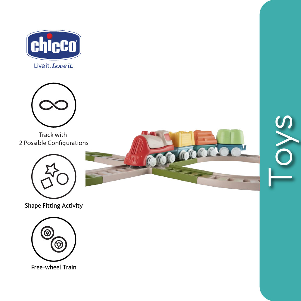 Chicco Toy Eco+ Baby Railway (train track) | Shopee Malaysia