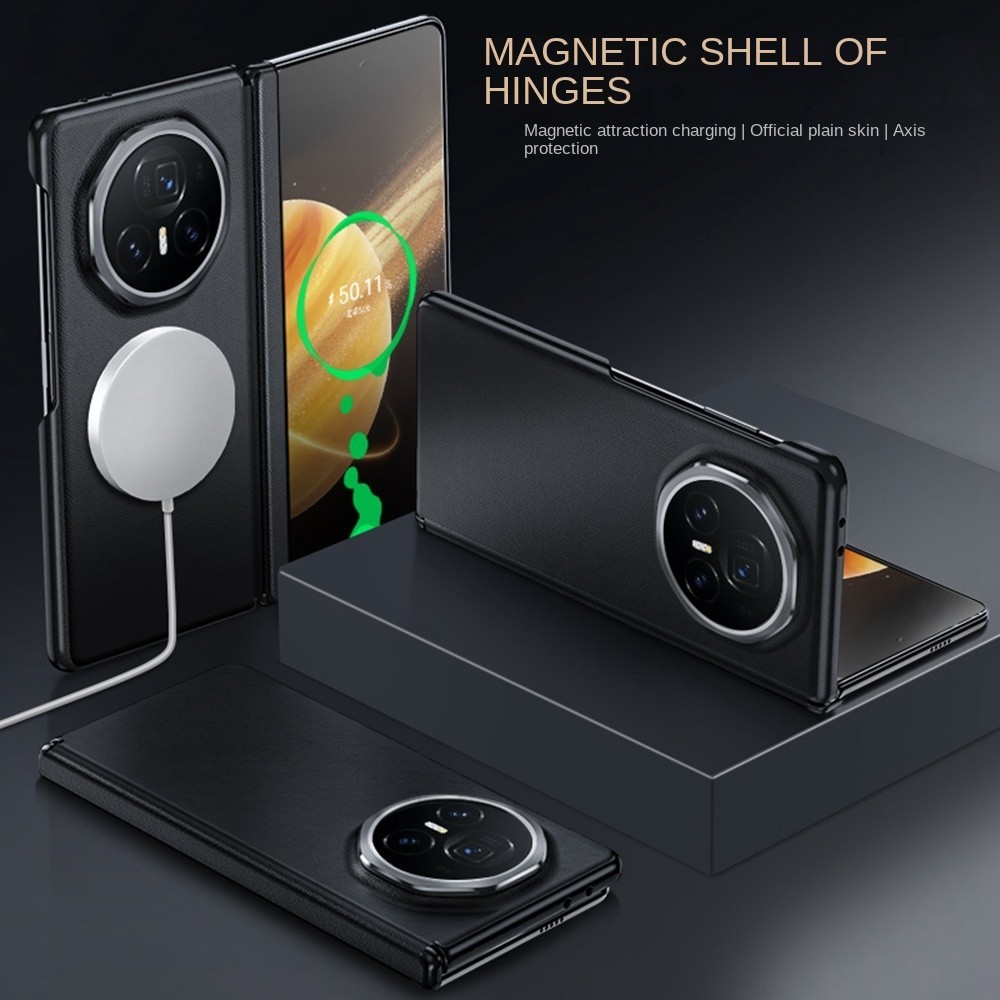 Back Cover Magnetic Wireless Charging Casing for Honor Magic V3 VS3 ...