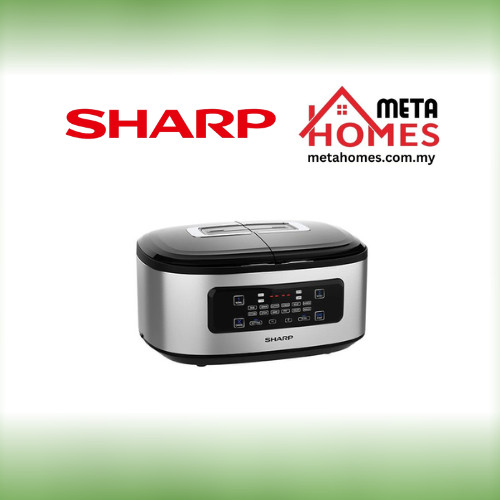 Sharp 1.8L Twin Cooker KNW509SL | Shopee Malaysia