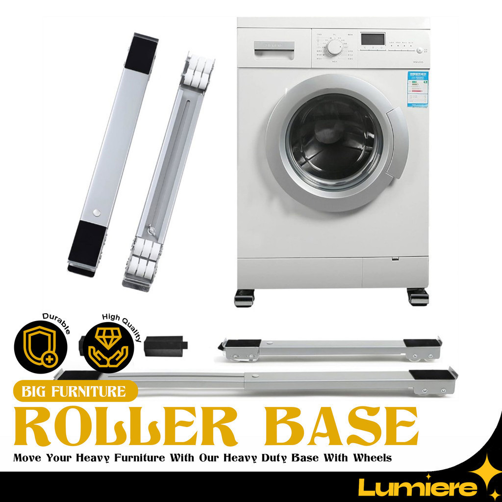 Washing Machine Stand Wheel Tapak Alas Kaki Mesin Basuh Roda Peti Sejuk ...