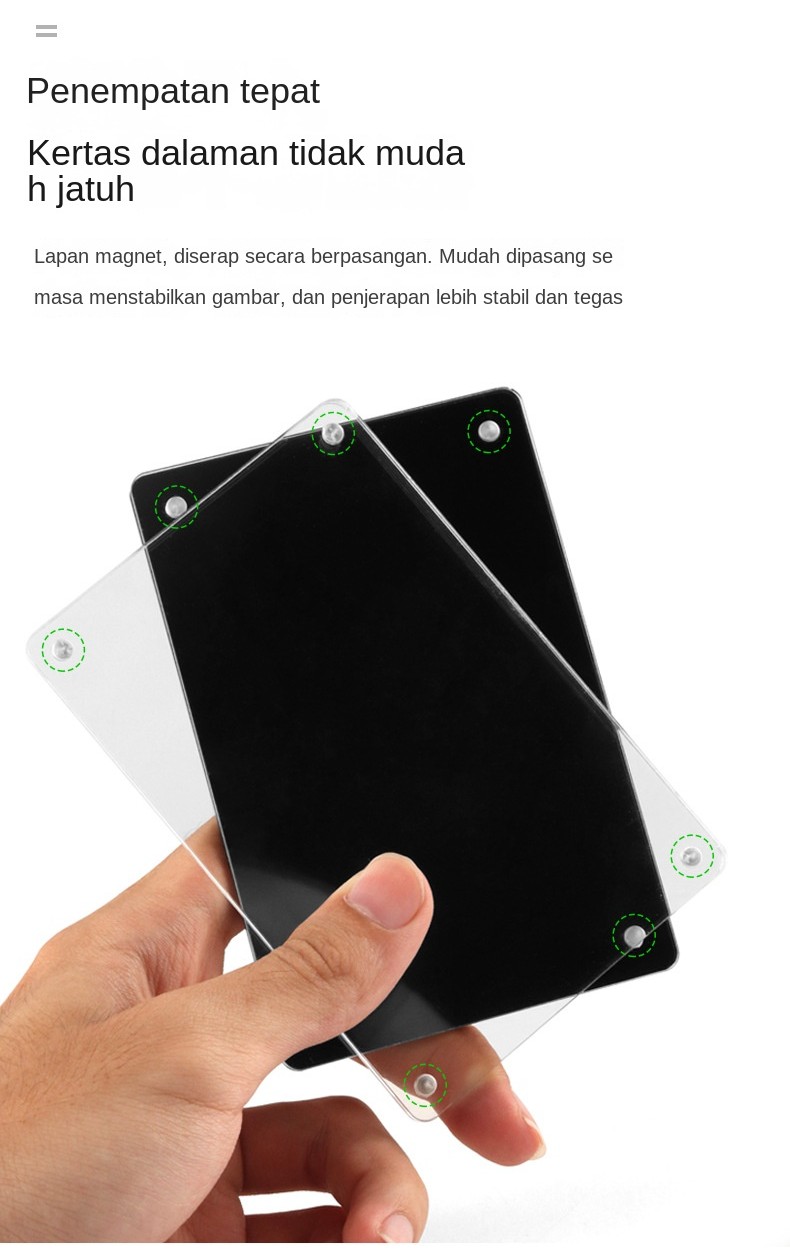 Acrylic Supermarket Price Tag Strong Magnetic Table Card Bathroom ...