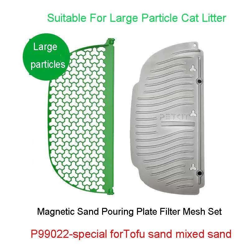 PETKIT Magnetic Sand Pouring Plate Filter Mesh Set Effective Sand for ...