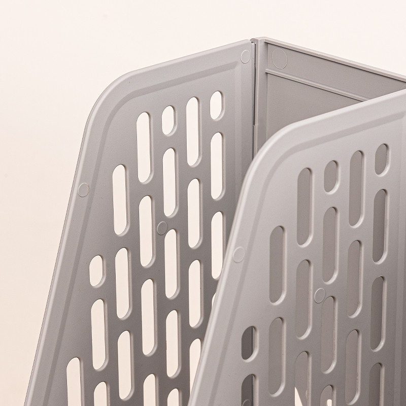 Deli Desktop File Organizer Rack Folder Compartment Document Storage ...