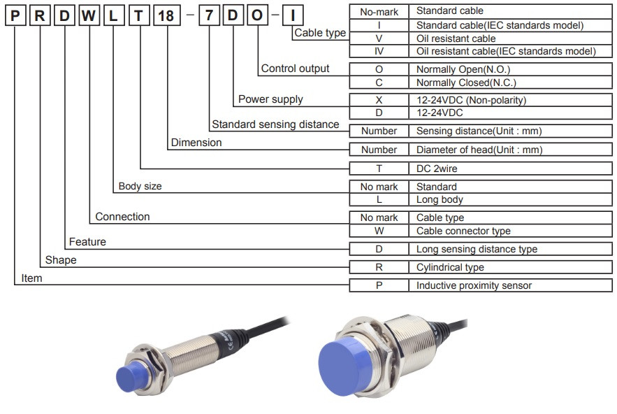 Autonics Proximity Sensor 12-24VDC PRDL12-4DN 4DP 8DN 8DN 8DP 8DP2/PRDL18-14DP 14DN | Shopee ...
