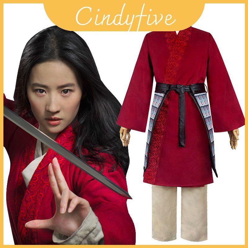 High-quality Hua Mulan Costume For Women And Girls With Detailed For ...