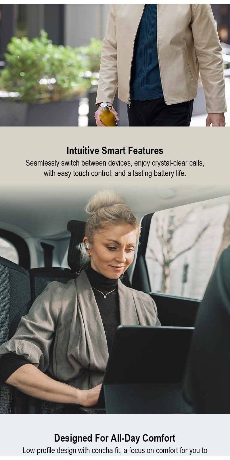 PANASONIC EAH-AZ80 TRUE WIRELESS NOISE CANCELLING EARPHONES WITH ...