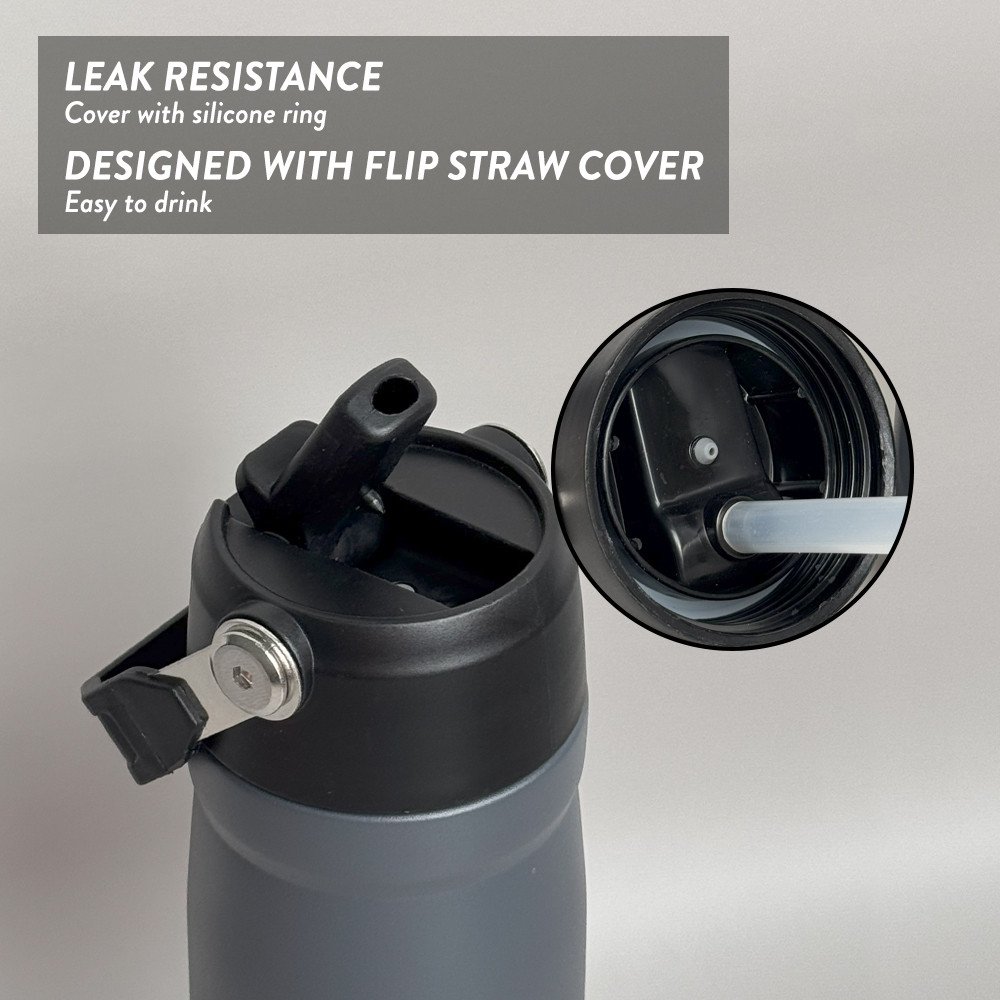 Elianware 650ML 304 Stainless Steel Vacuum Flask Portable Tumbler Botol Air | Shopee Malaysia