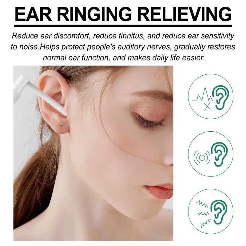 Ear Buzzing Treatment Drops Relieve Tinnitus Earache Otitis Reduce Ear ...